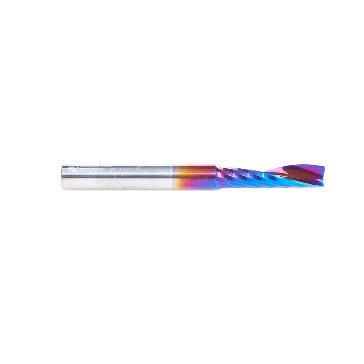 Cnc Spiral O Flute Bit Amana Tool 57367 K Spektra Coated 14x1 Up Cut