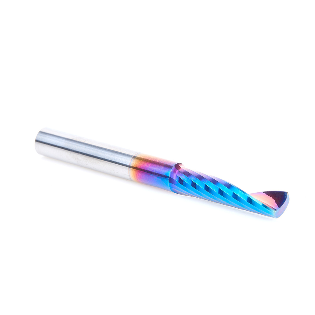 Cnc Spiral O Flute Bit Amana Tool 57367 K Spektra Coated 14x1 Up Cut