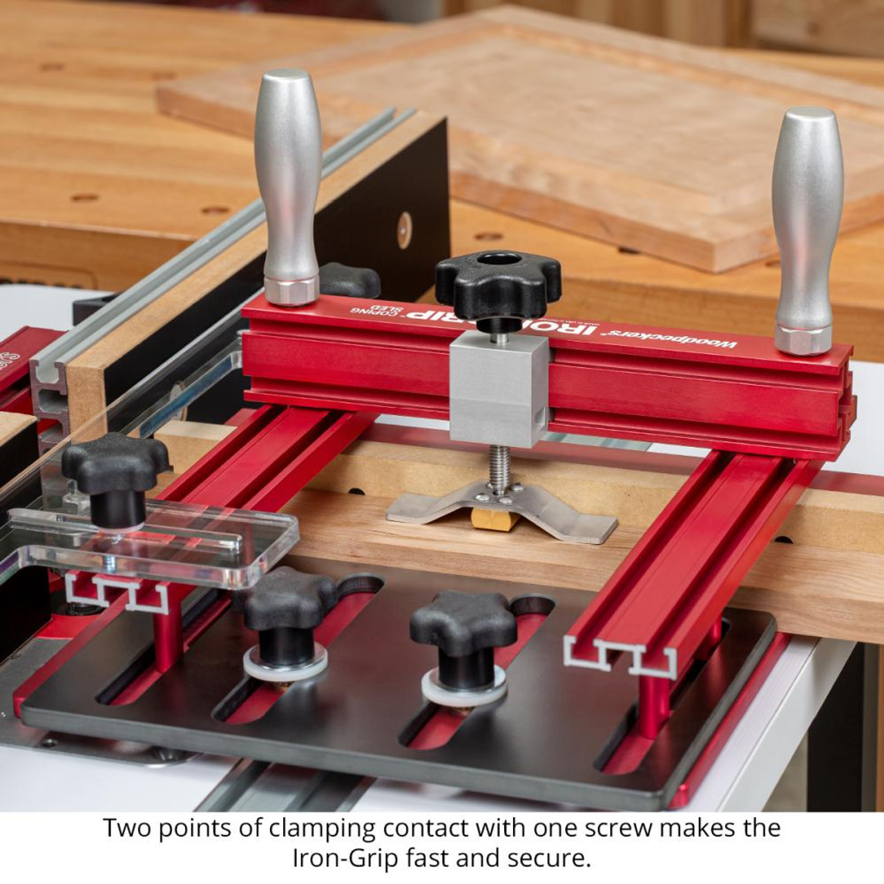 Coping Sled for Router Tables Woodpeckers IGCS SB