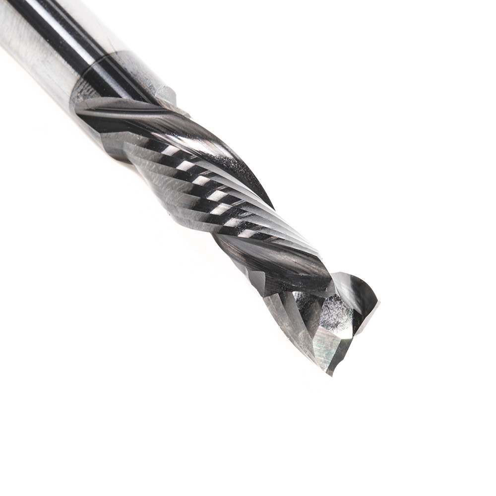 Compression Spiral Router Bit Amana Tool 46172-DLC - CNC 3/8" Cut ...