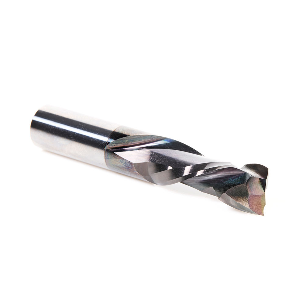 Compression Spiral Router Bit Amana Tool 46188-DLC - CNC 1/2" Cut ...