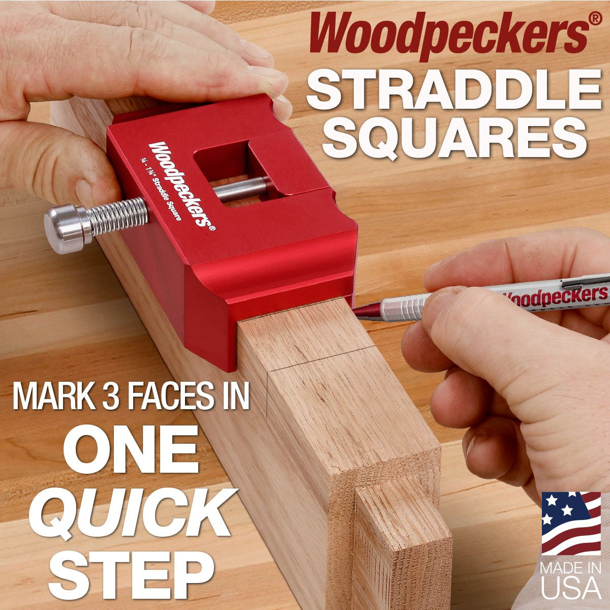 Woodpeckers STRDSQ34-24 Straddle SQUARE