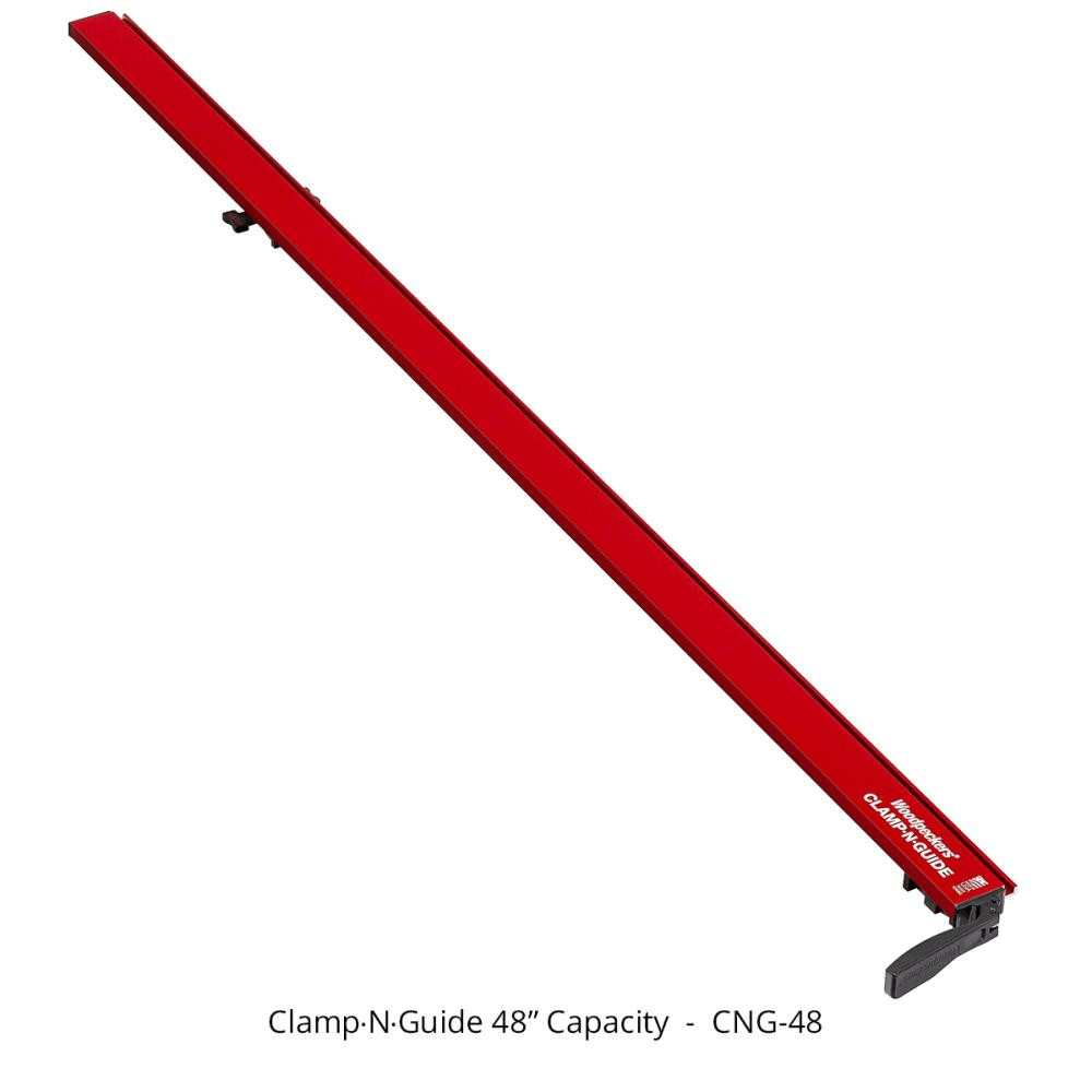 Woodpeckers 48 Inch Clamp-N-Guide - Secure Clamping
