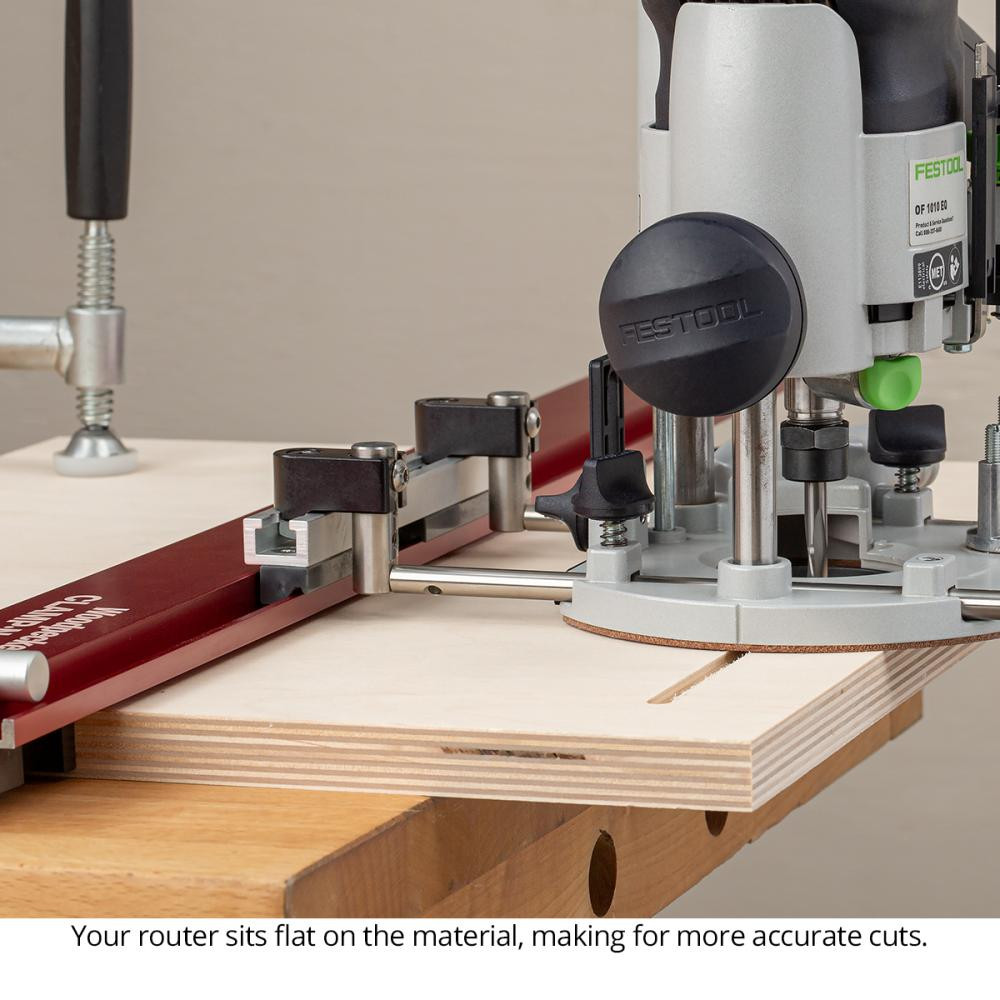 Woodpeckers 48 Inch Clamp-N-Guide - Secure Clamping