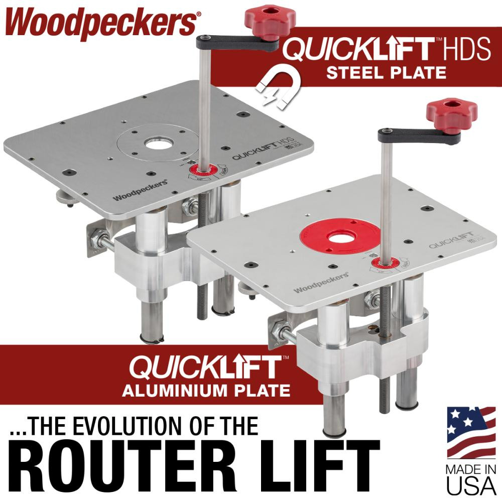 Router Lift Quicklift 420 - Fits 4.2" Motors