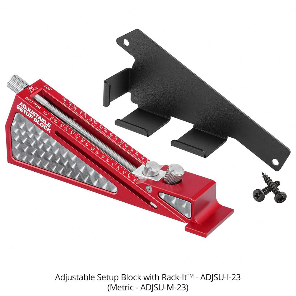 Adjustable Setup Block - Woodpeckers ADJSU-I-23