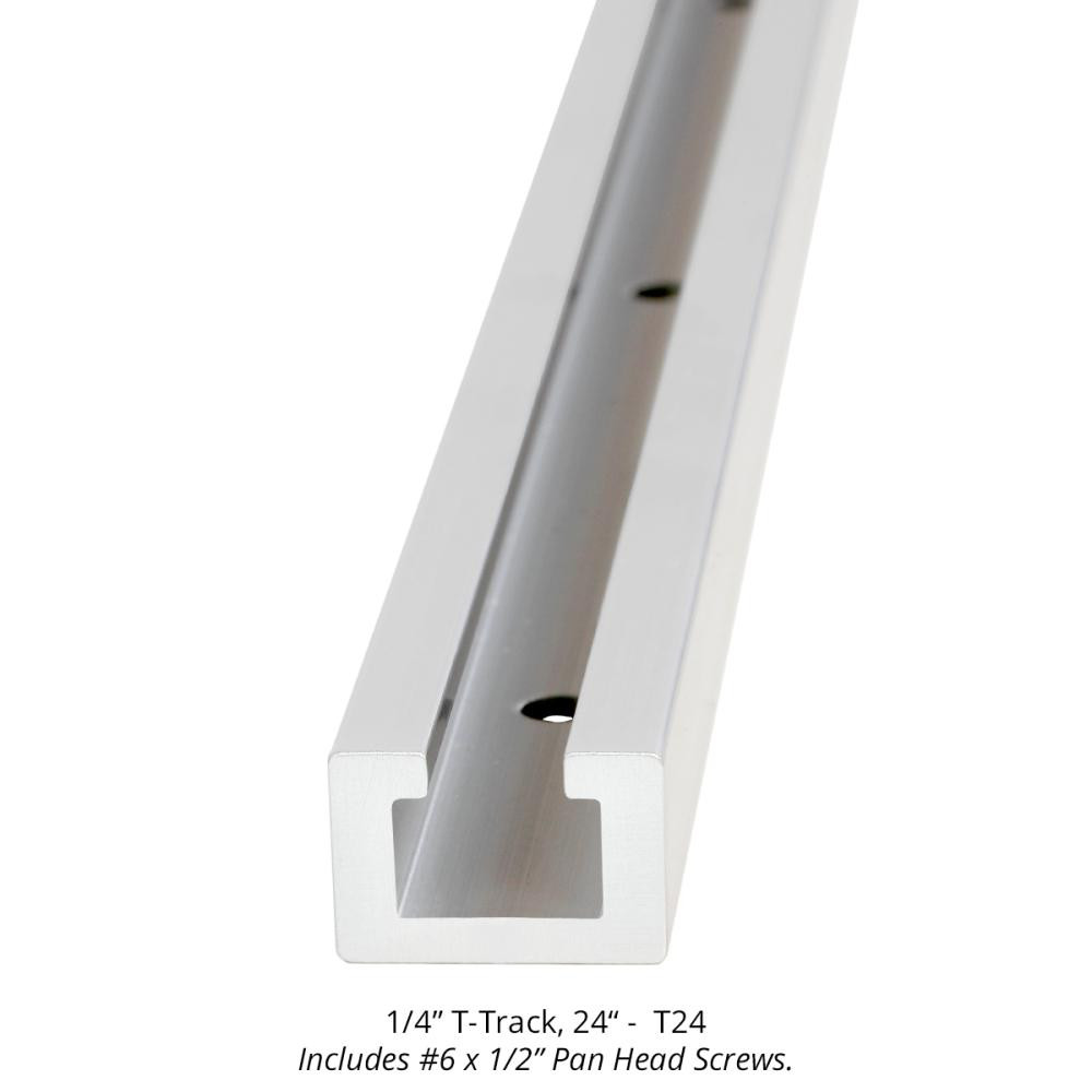 T-Track 24 Inch - Woodpeckers T24 Precision