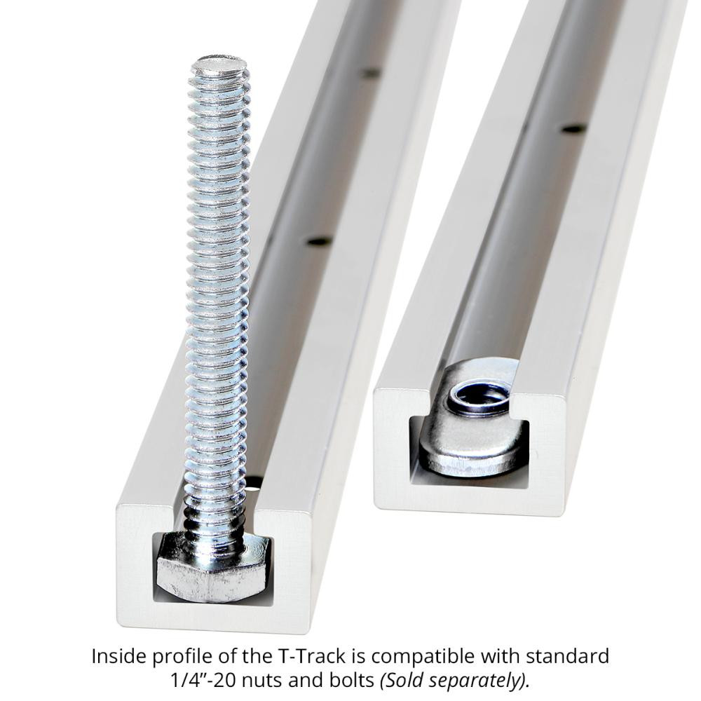 T-Track 24 Inch - Woodpeckers T24 Precision