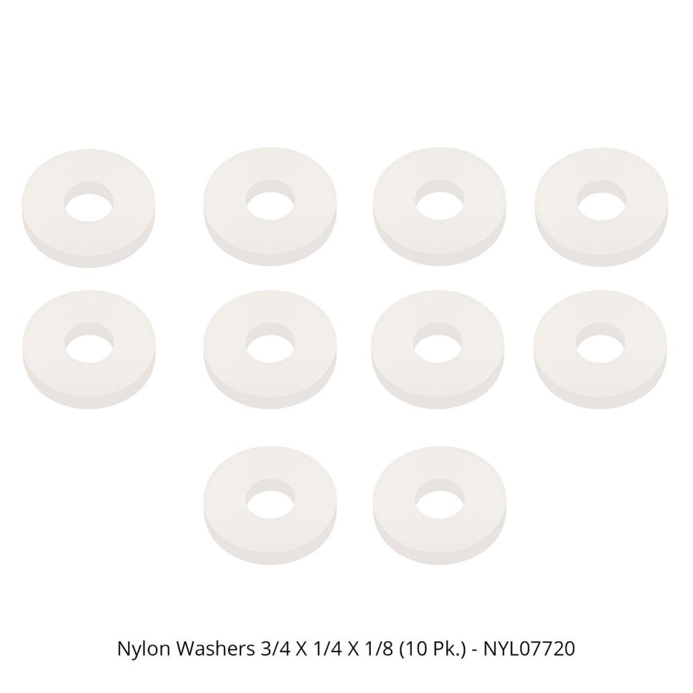 Nylon Washers 1-3/8 x 5/16 - Woodpeckers 10 Pack