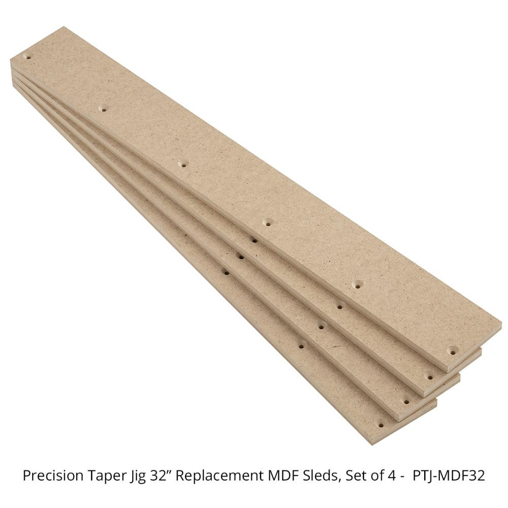 Woodpeckers Precision Taper Jig 32" MDF Replacement Sleds
