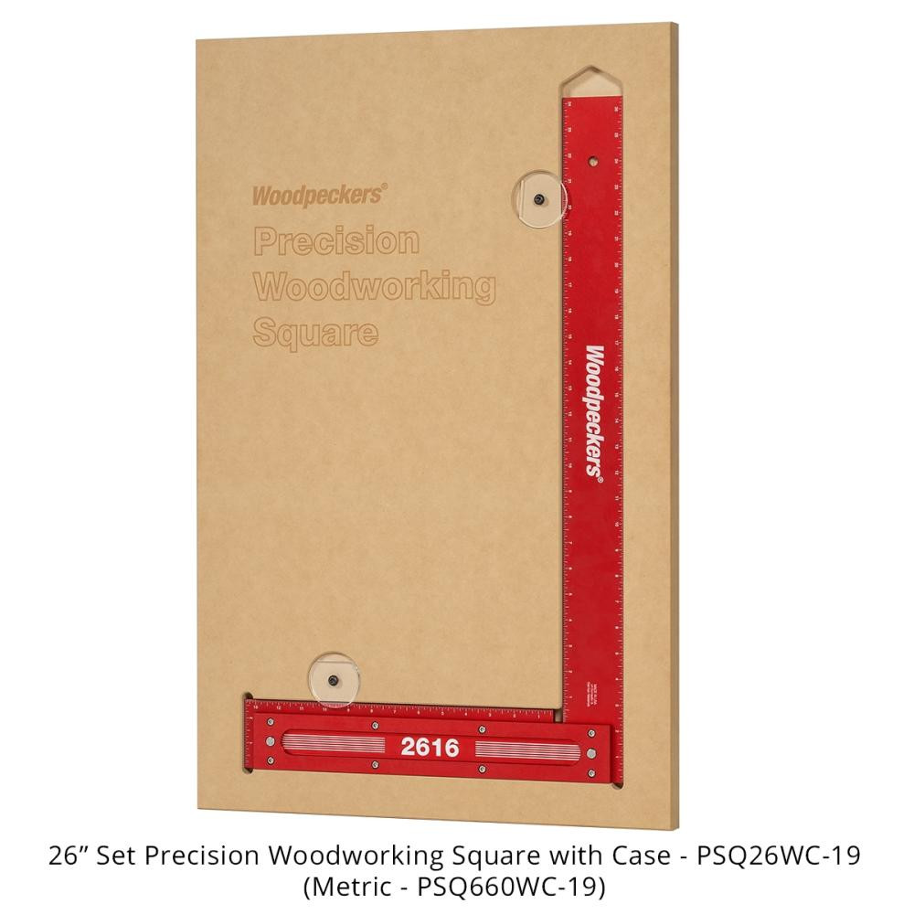 Precision Woodworking Square 18 Inch - Woodpeckers PSQ18-19