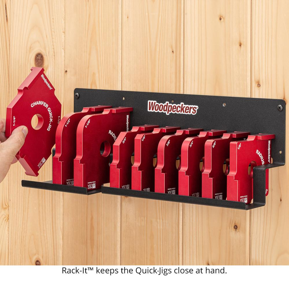 Radius Quick Jig Set - Woodpeckers RQJ-SET23 6pc