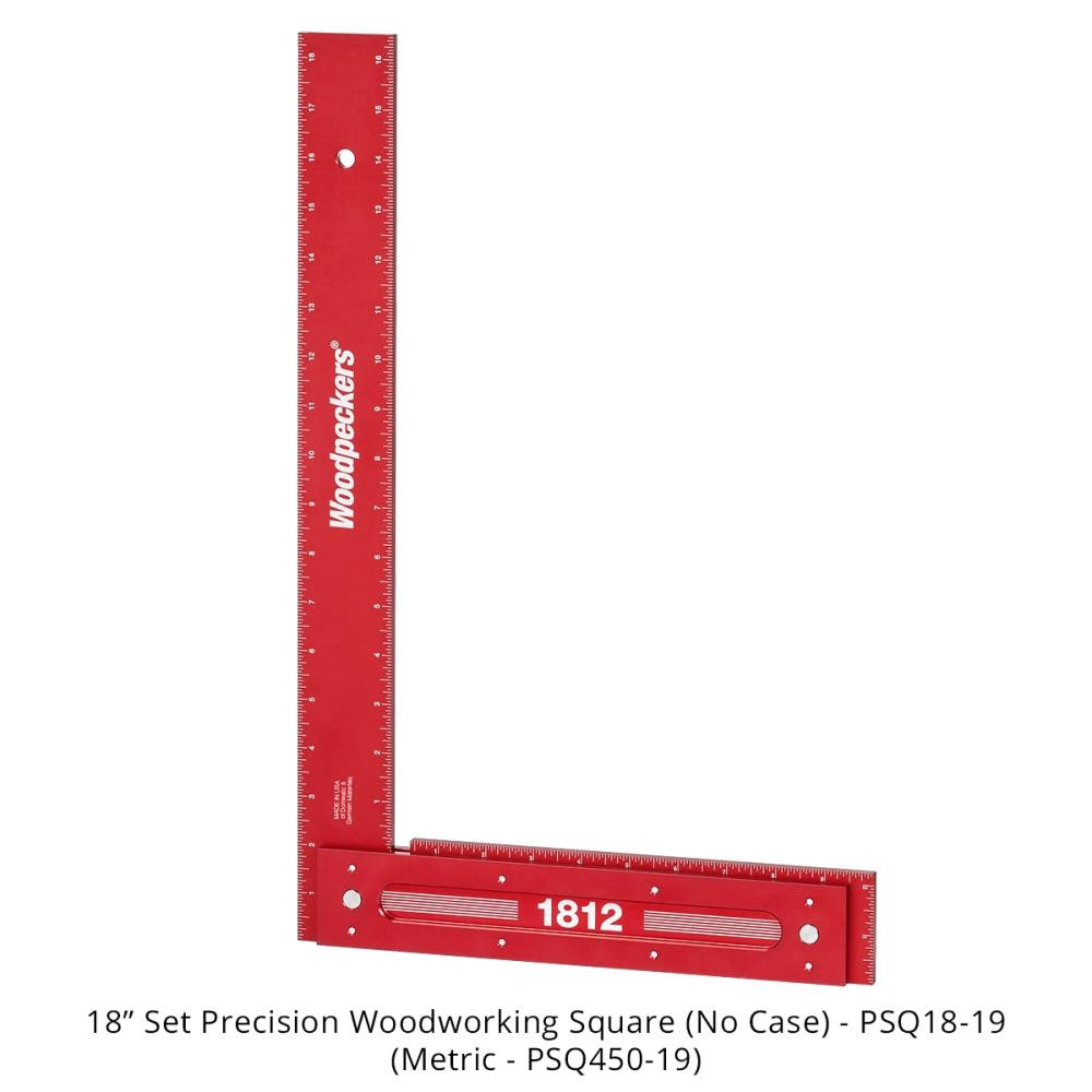 Precision Woodworking Square 18 Inch - Woodpeckers