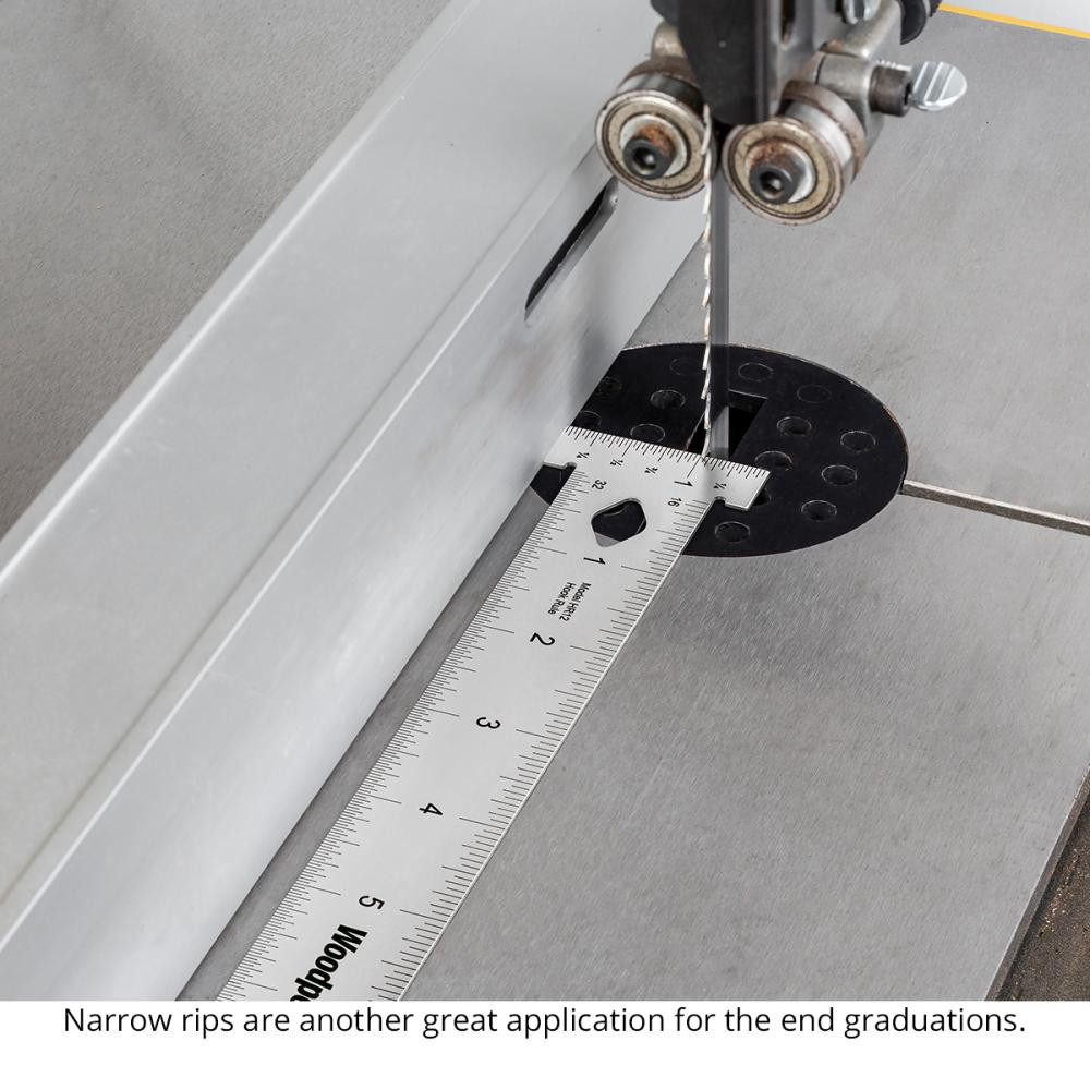 Precision Measuring Tools - Woodpeckers HR06-20 Hook Rule