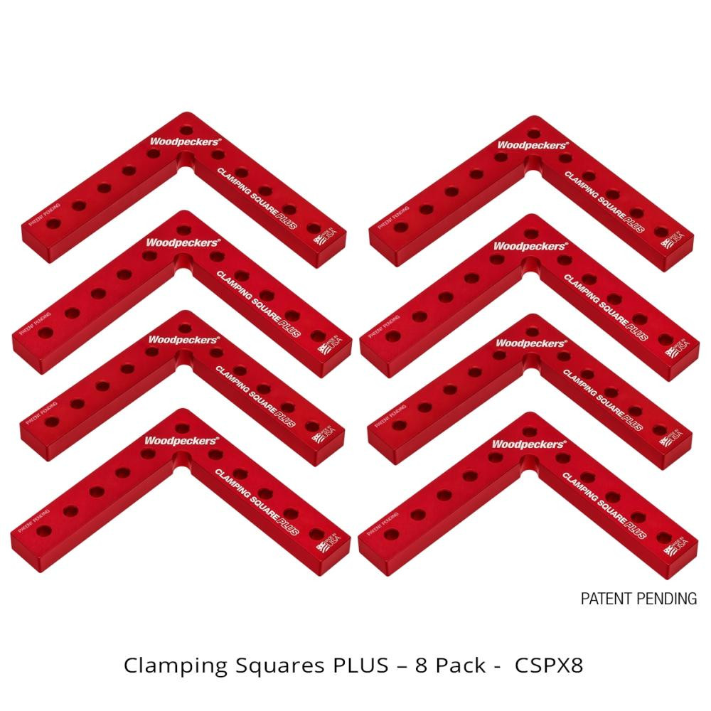 Woodpeckers Clamp Square PLUS & CSP Clamps Set