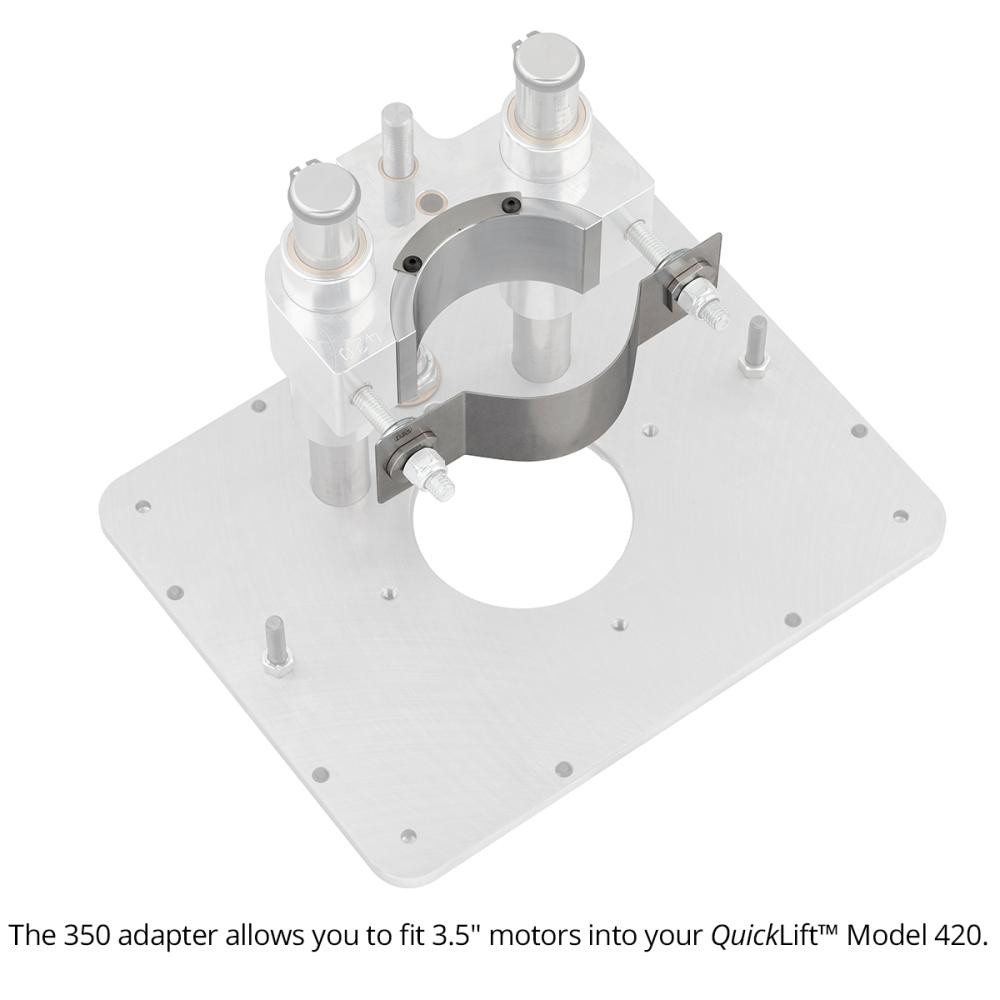 Router Lift Quicklift 350 - Fits 3.5" Motors