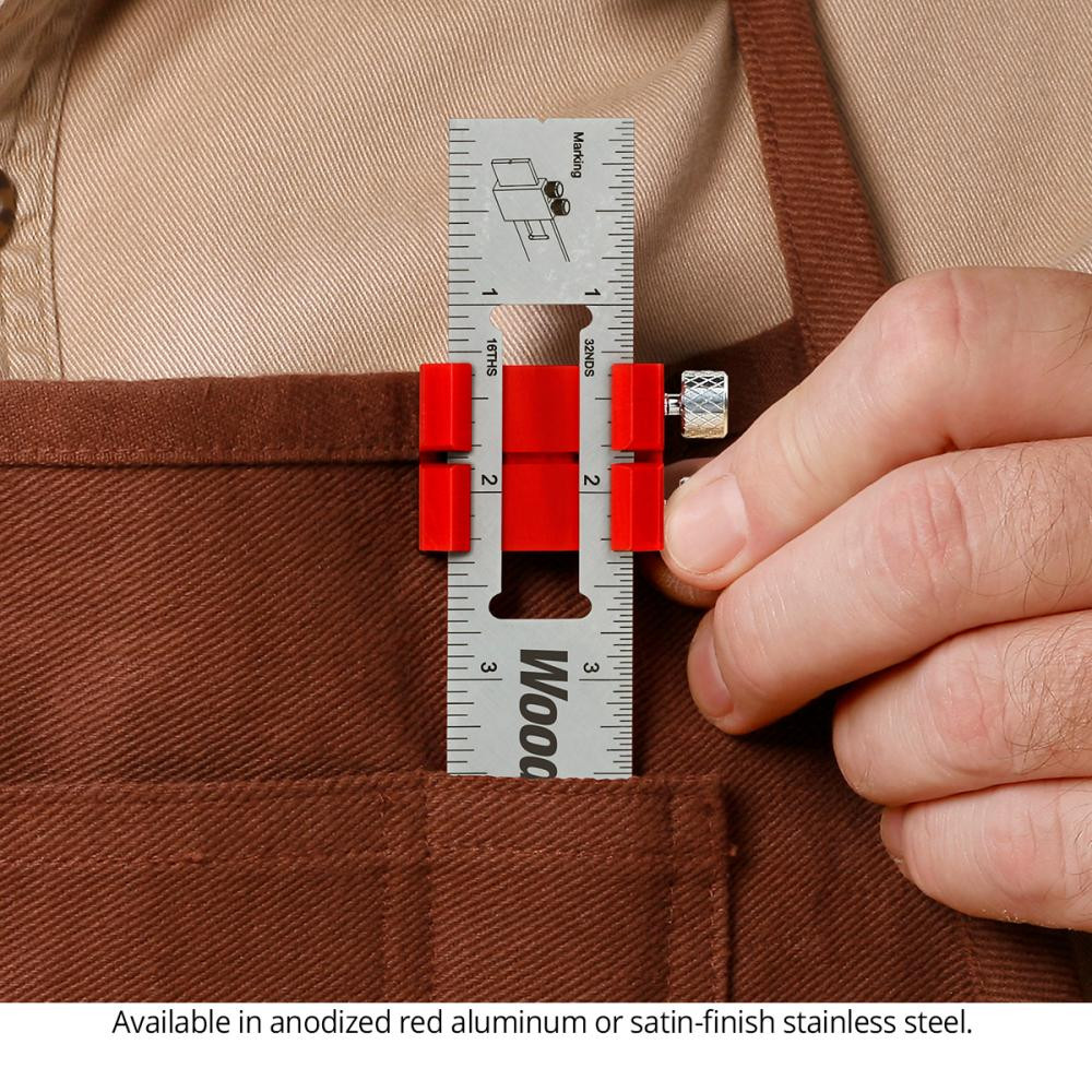Woodpeckers Paolini Pocket Rule Set - Inch/Metric