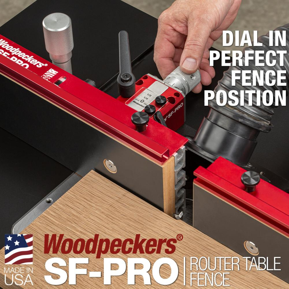 Woodpeckers SFPRO-23 Router Table Fence Review