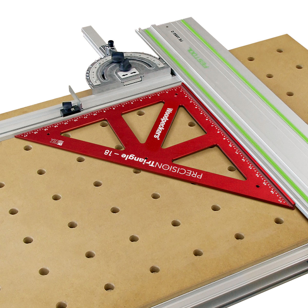 Precision Triangle Set Woodpeckers PCT18NC-24 - Woodworking Tools
