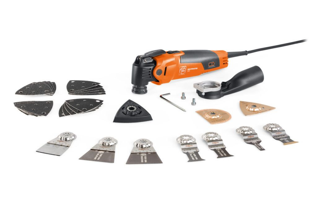 Oscillating Multi-Tool FEIN MultiMaster MM500 Plus Top Set 72296761090