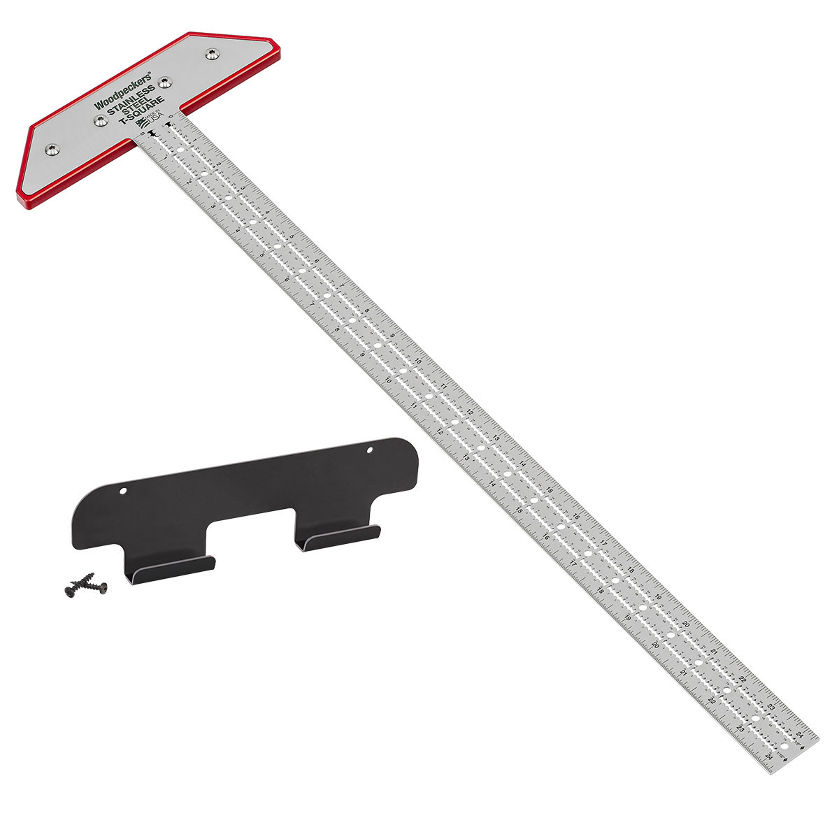 Upgrade your woodworking with Woodpeckers 24 Inch Stainless Steel T ...