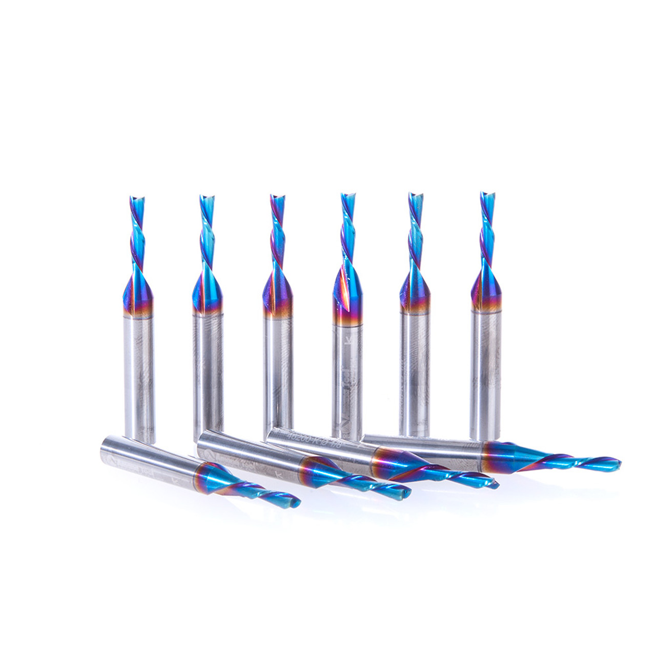 Spiral Plunge Router Bits Amana 46200 K 10 Sc Spektra Coated 10 Pack