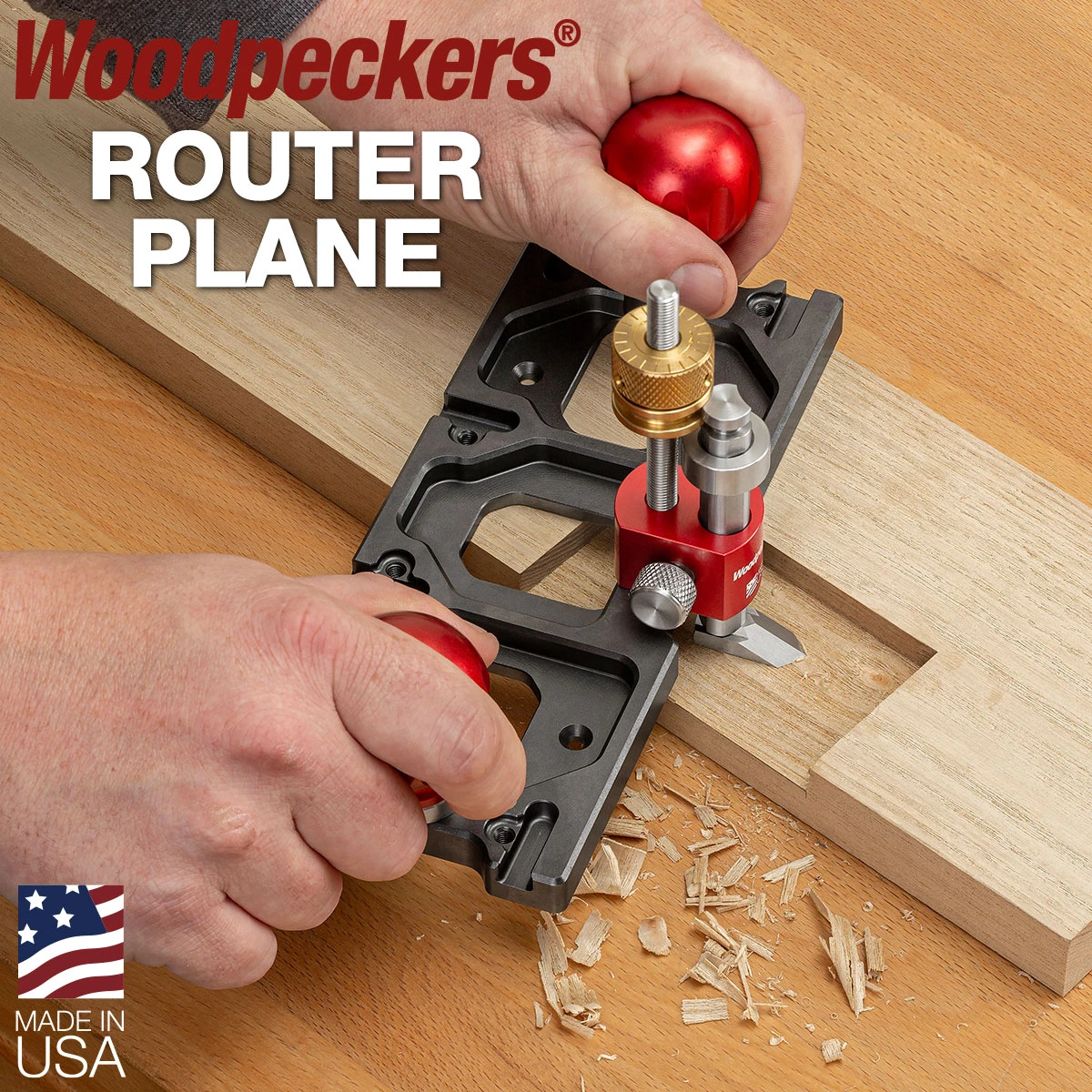 Upgrade your woodworking with Woodpeckers Router Plane