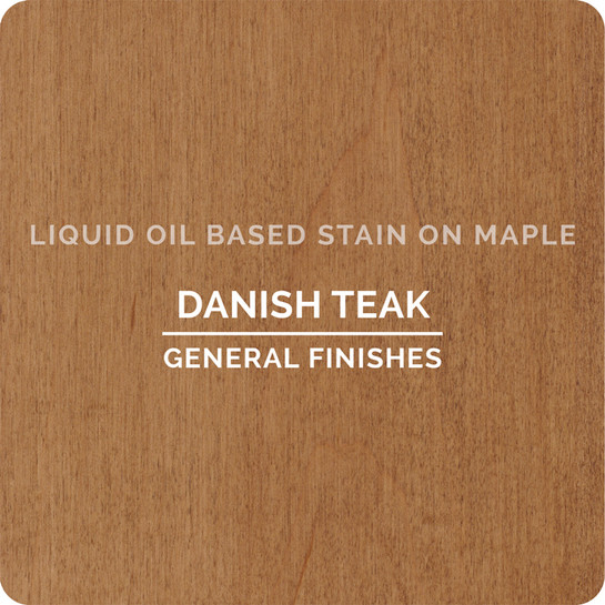 Danish Teak Wood Stain 1 Quart - General Finishes DTQT