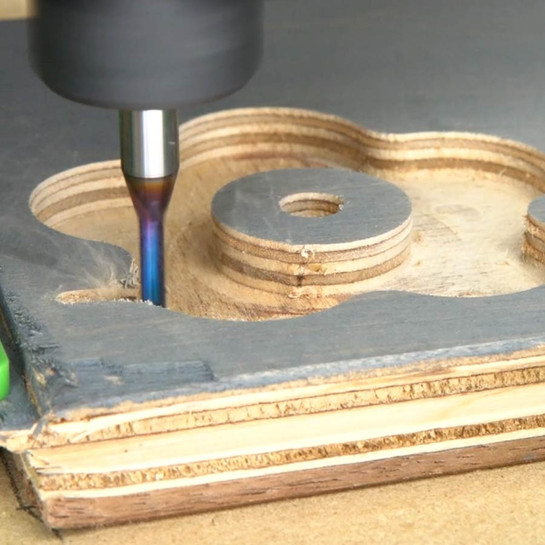 CNC Star Knob Plans - Customizable Woodworking Designs