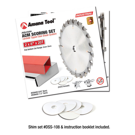 ACM Cutting Saw Blades - Amana Tool 508400 for Composite Materials