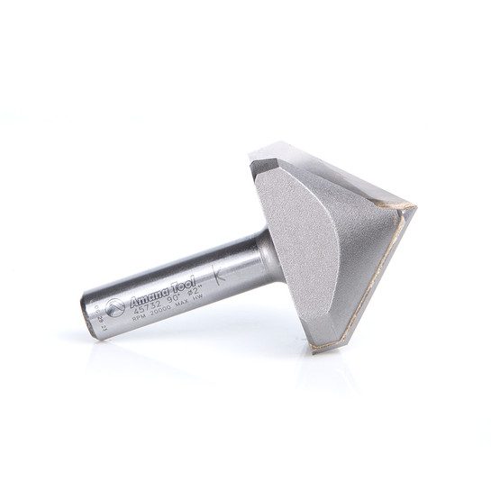 V Groove Router Bit 90 Deg - Amana Tool 45732 for Precision Cutting