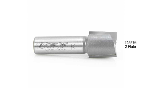 Mortising Router Bits - Downshear Carbide-Tipped for Smooth Cuts