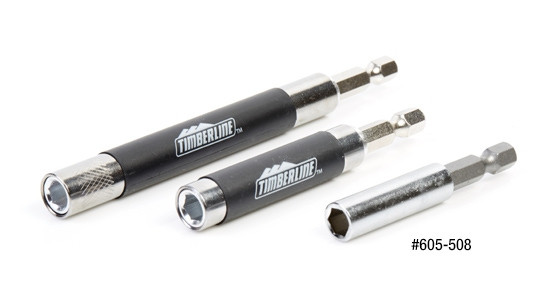 Magnetic Bit Holder 1/4 Hex Insert - Universal Driver Drill Accessory