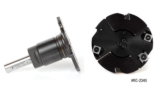 CNC Grooving Router Bit - Adjustable Insert for Precision Woodworking