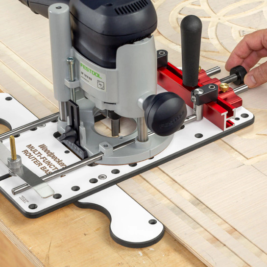 Router Base Precision Tool - Woodpeckers Multi-Function