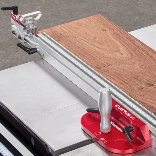 Precision Miter Gauge - Woodpeckers EXACT-90 for Table Saws