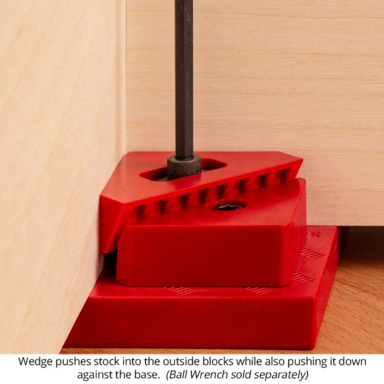 Box Clamps for Woodworking - Woodpeckers BC4-M2 Square Assembly