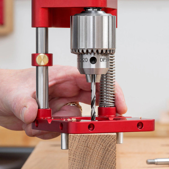 Precision Drill Guide - Woodpeckers Auto-Line Guide