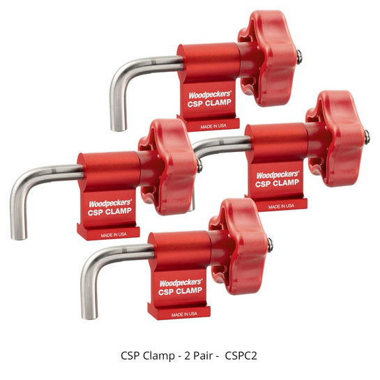 Clamping Squares Deluxe Set - Woodpeckers TAC-DEL with CSP Clamps