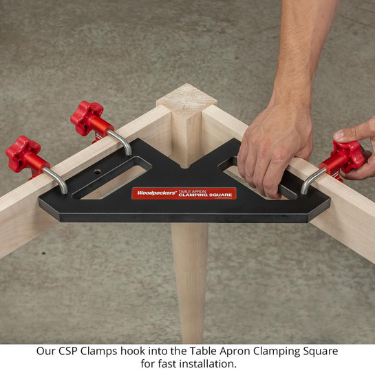 Clamping Squares Deluxe Set - Woodpeckers TAC-DEL with CSP Clamps