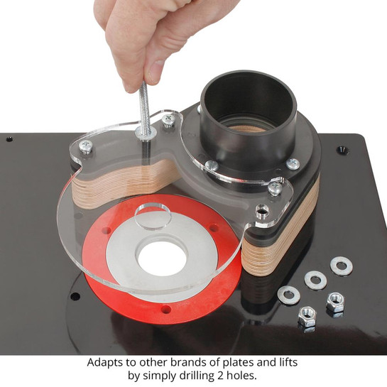 Freehand Routing Guard by Woodpeckers FHG - Dust & Safety Shield