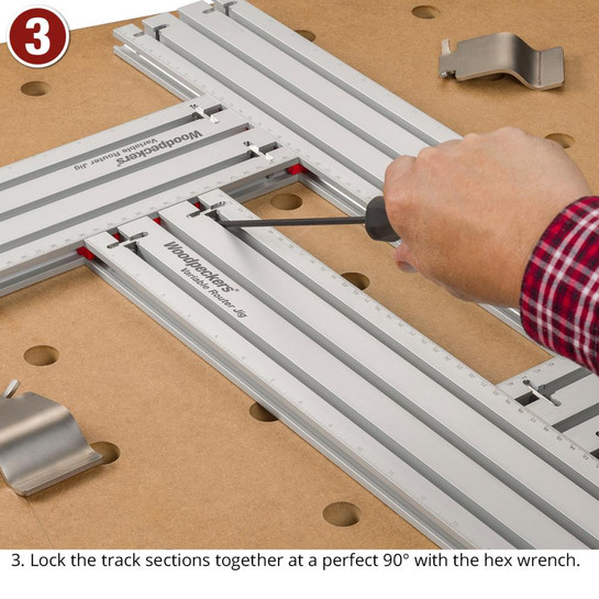 Variable Router Jig 18x32 - Woodpeckers VRJ-191832 Template Tool