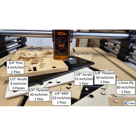 Onefinity J Tech 44w Octo Pro Laser Powerful Diode