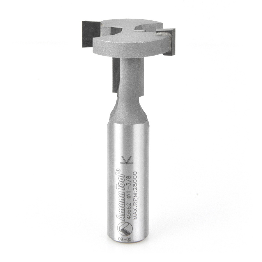 T-Slot Router Bit 1-3/8" - Amana Tool 45662 Carbide Edge