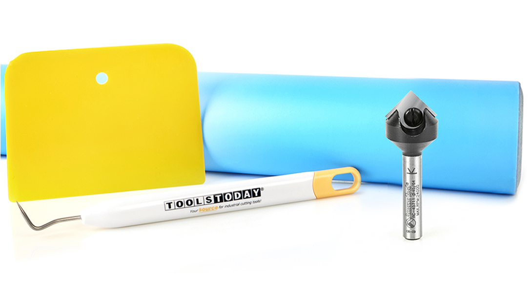 CNC Signmaking Router Bit Pack - ToolsToday SIGN-004 Essentials