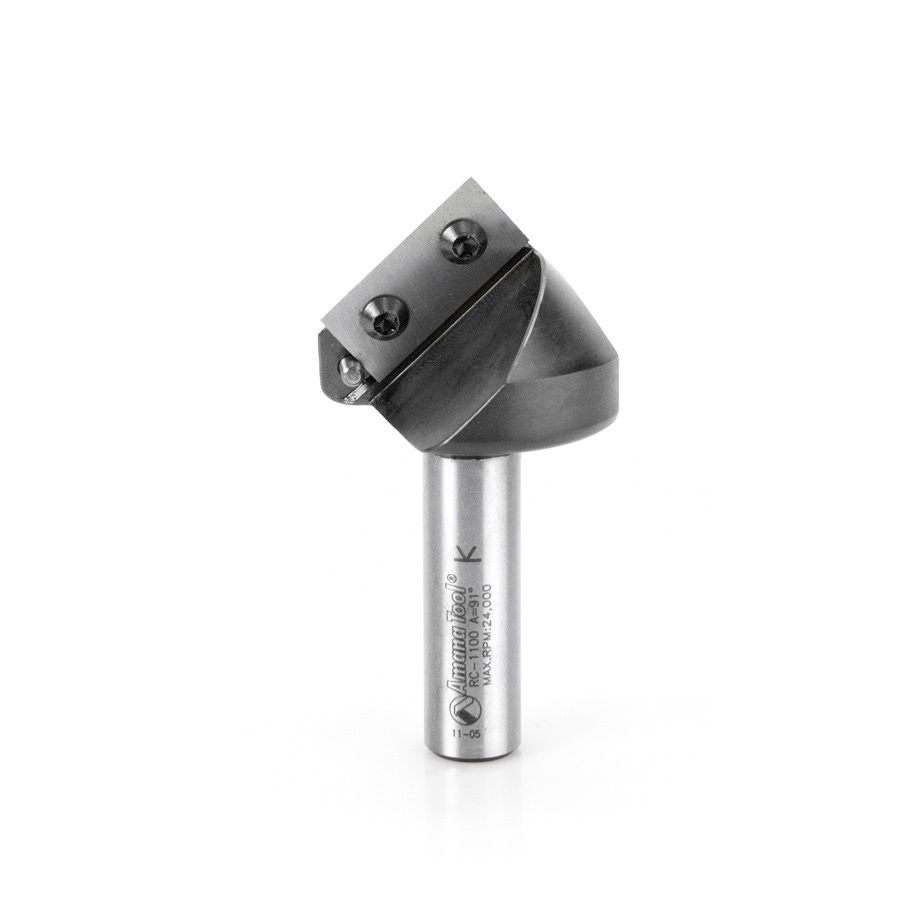 CNC Miter Fold Router Bit Amana Tool RC-1100 - Insert V Groove