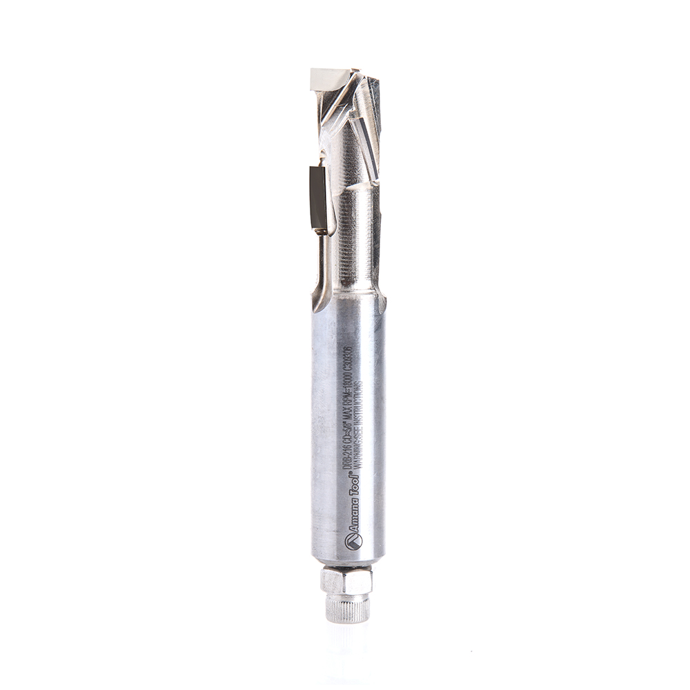PCD Compression Router Bit | Amana Tool DRB-216 | CNC Cutting