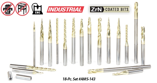 CNC Router Bits for Carving & Milling - Amana Tool