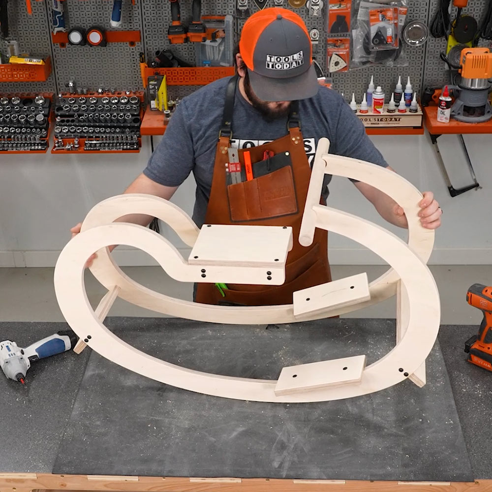 Rocking Toy CNC Plans, Downloadable and Customizable