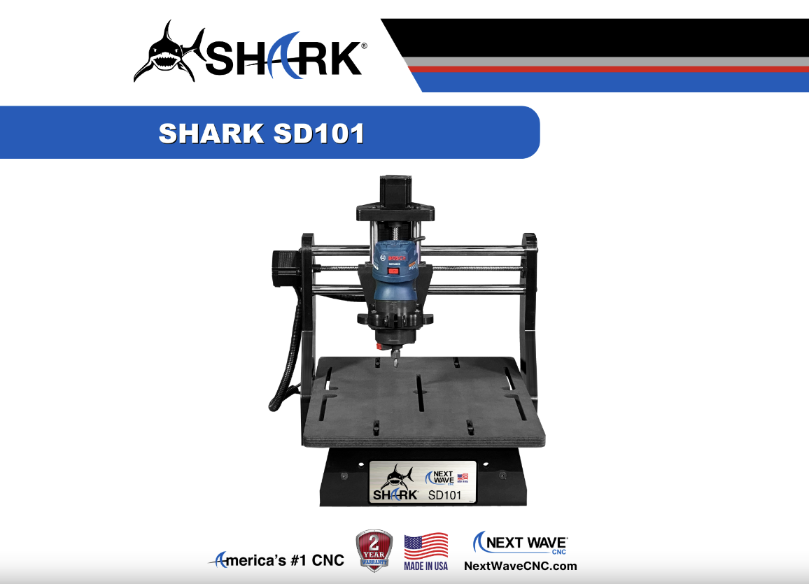 CNC Machine Shark SD101 - Next Wave 10040 Compact CNC
